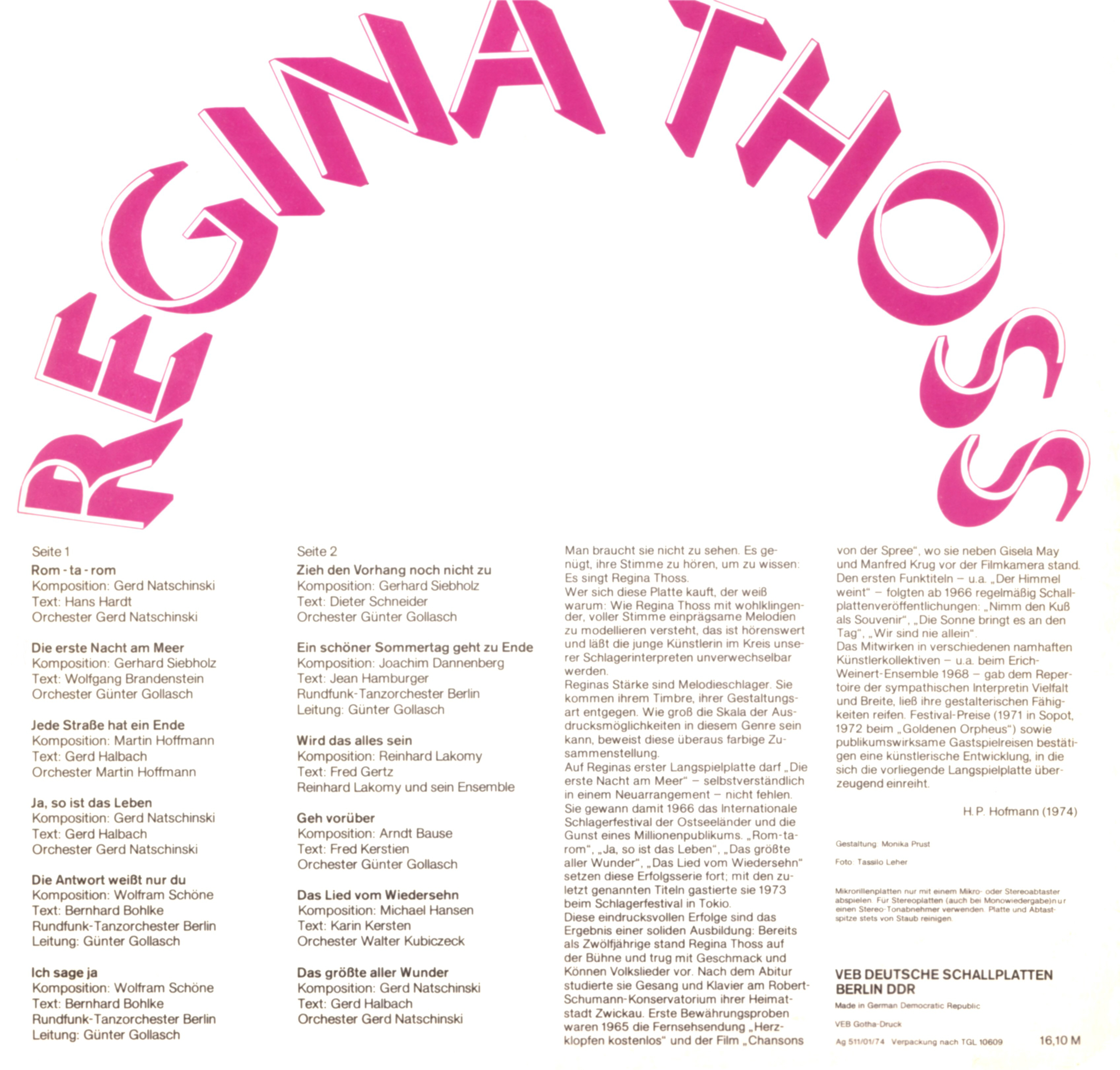 Startseite - regina-thoss.de